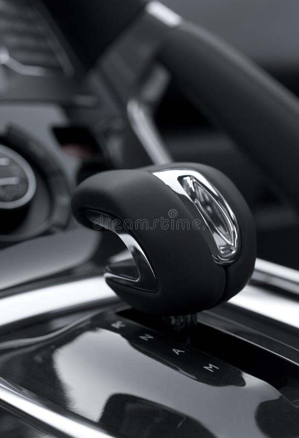 Modern Automatic Gear Shift Stock Image - Image of shift, clutch: 113950437