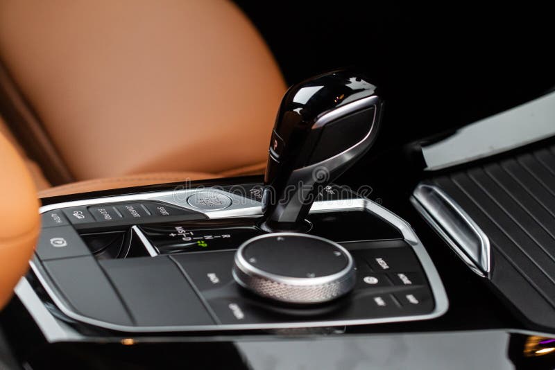 Modern automatic gearbox. stock image. Image of transmission - 262216887