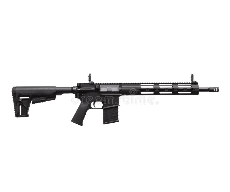 Modern Automatic Coyote Color Rifle. Weapons for Police, Special Forces ...