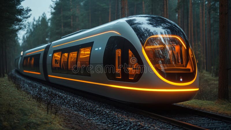 Modern Autonomous Train Navigating through a Forested Area Using ...