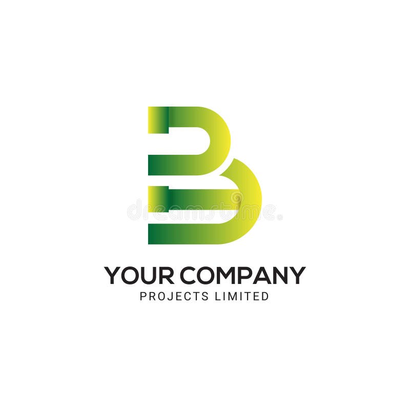 Modern B, Creative B, Abstract B Letter Logo Design Template Stock ...