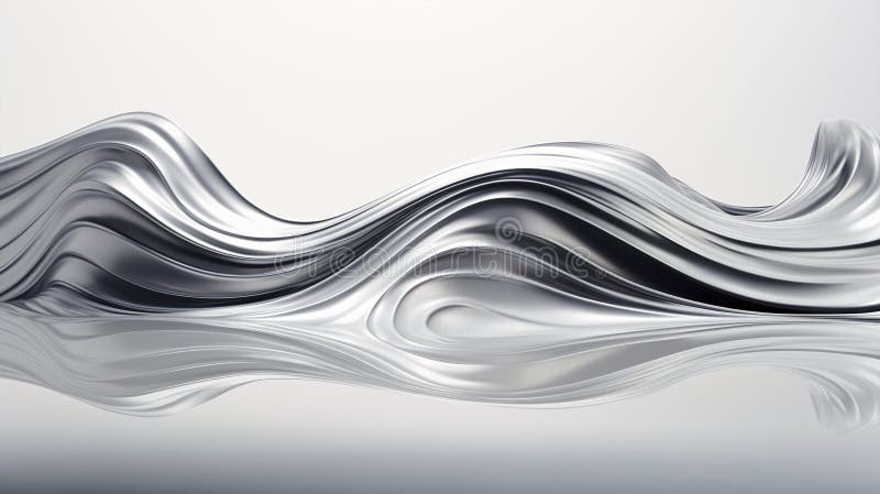 Modern Background of Abstract Shapes and Curved Lines Design. Stock ...