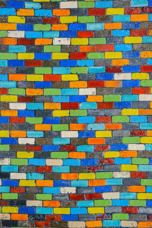 Modern Background of Ceramic Pattern of Multicolored Stock Image ...