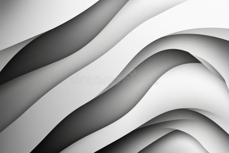 A Modern Background with a Curved Shadow Effect in Shades of Grey and ...