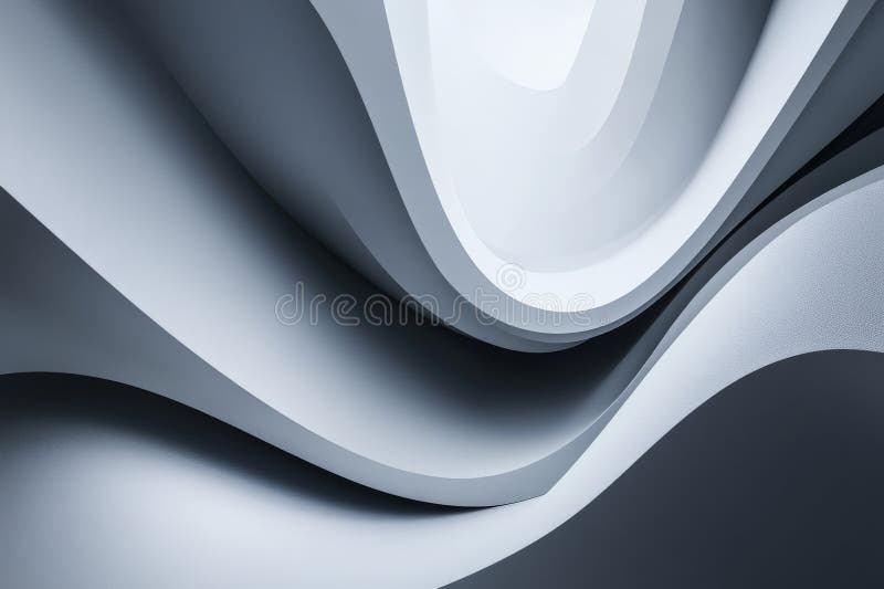A Modern Background with a Curved Shadow Effect in Shades of Grey and ...