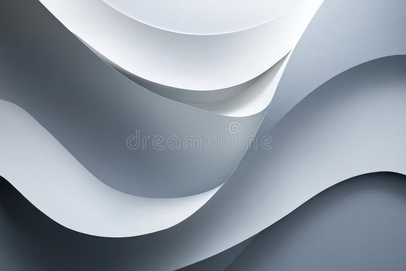 A Modern Background with a Curved Shadow Effect in Shades of Grey and ...