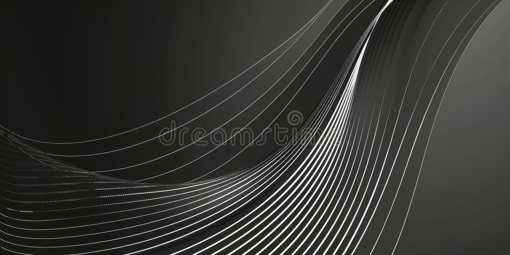 Modern Background Featuring Sleek and Simple Line Designs. Stock ...