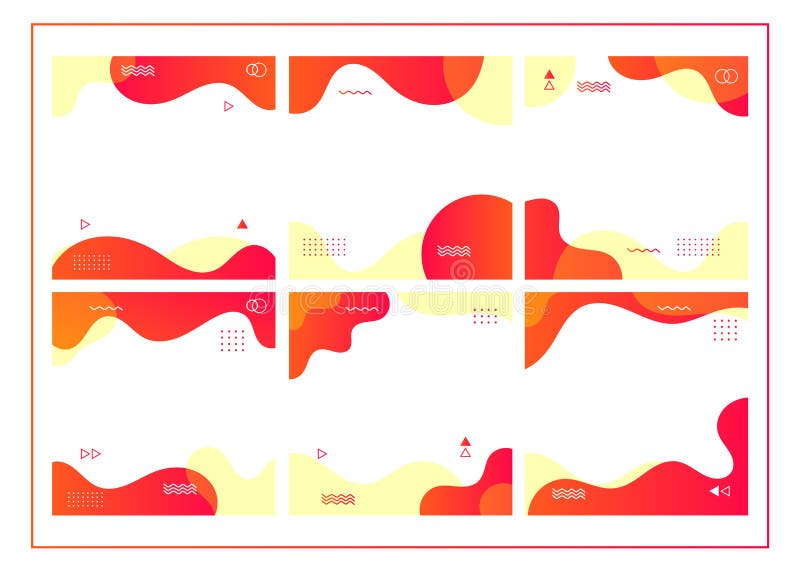 Vector Illustration of Modern Social Media Banner Template Graphics ...