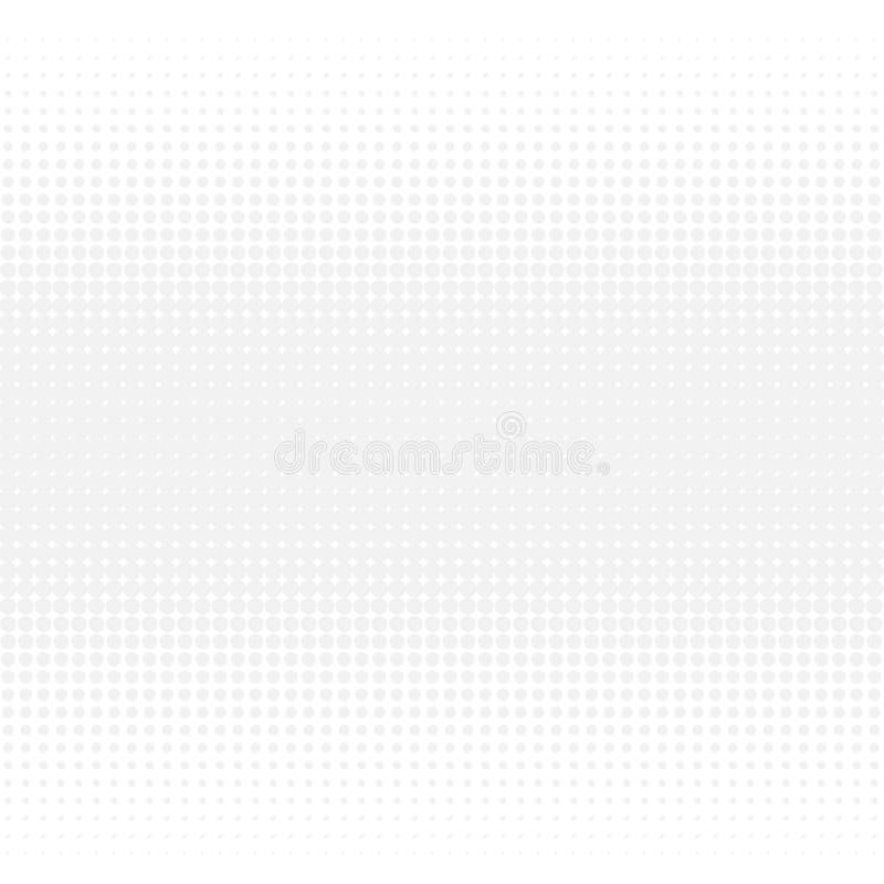 Modern Background of Gray Dots of Different Sizes Having Different ...