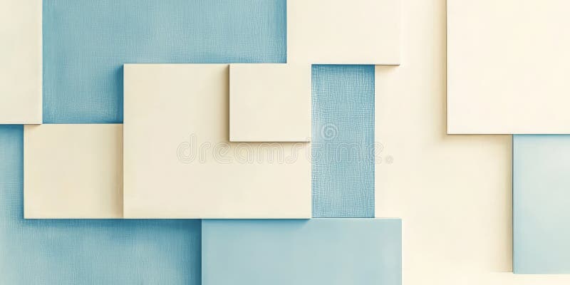 A Modern Background with Light Color Blocks in Soft Blue and Cream. the ...