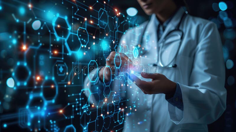 Modern Background for PPT. Smart Medical Technology and Innovative ...