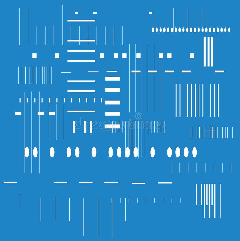 Modern Background with Technological Scheme Stock Illustration ...