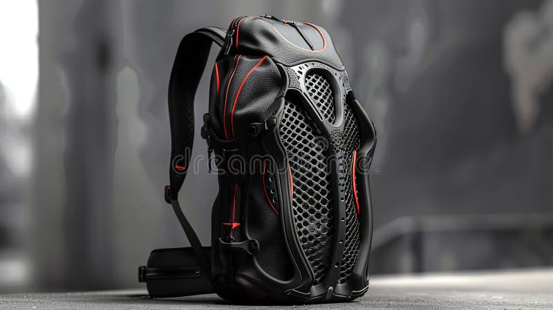 Modern Backpack Design stock illustration. Illustration of functional ...