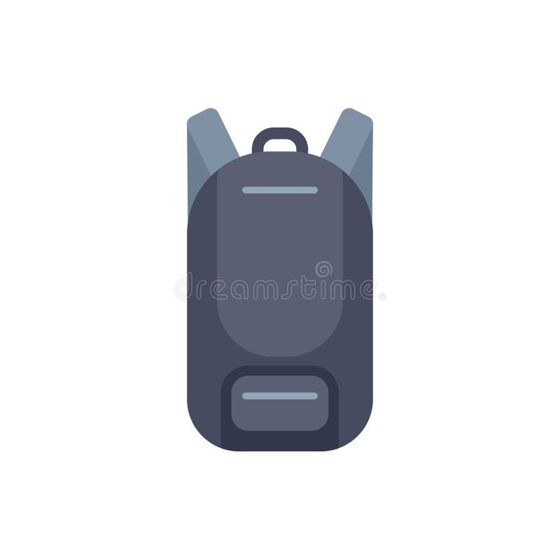 Modern Backpack for Travel and Everyday Use Stock Illustration ...