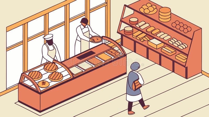 Customer Modern Bakery Interior Stock Illustrations – 358 Customer ...