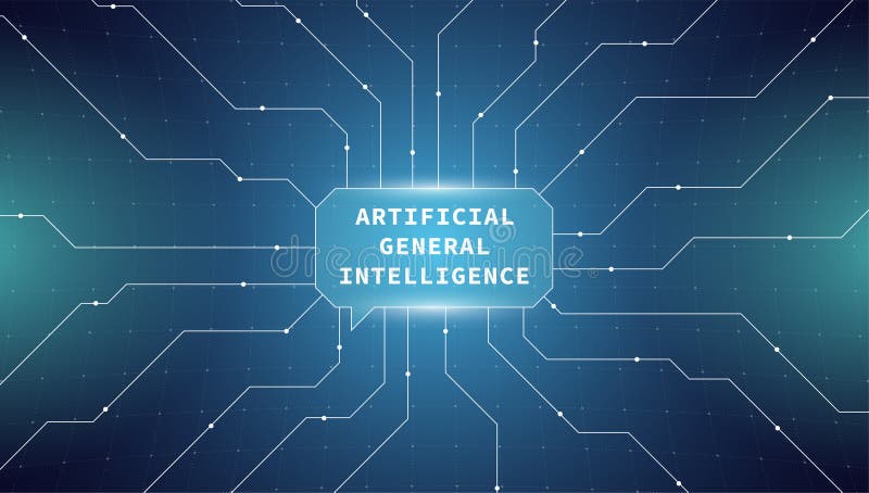 Modern Banner Design Artificial General Intelligence. Open AI Chatbot ...