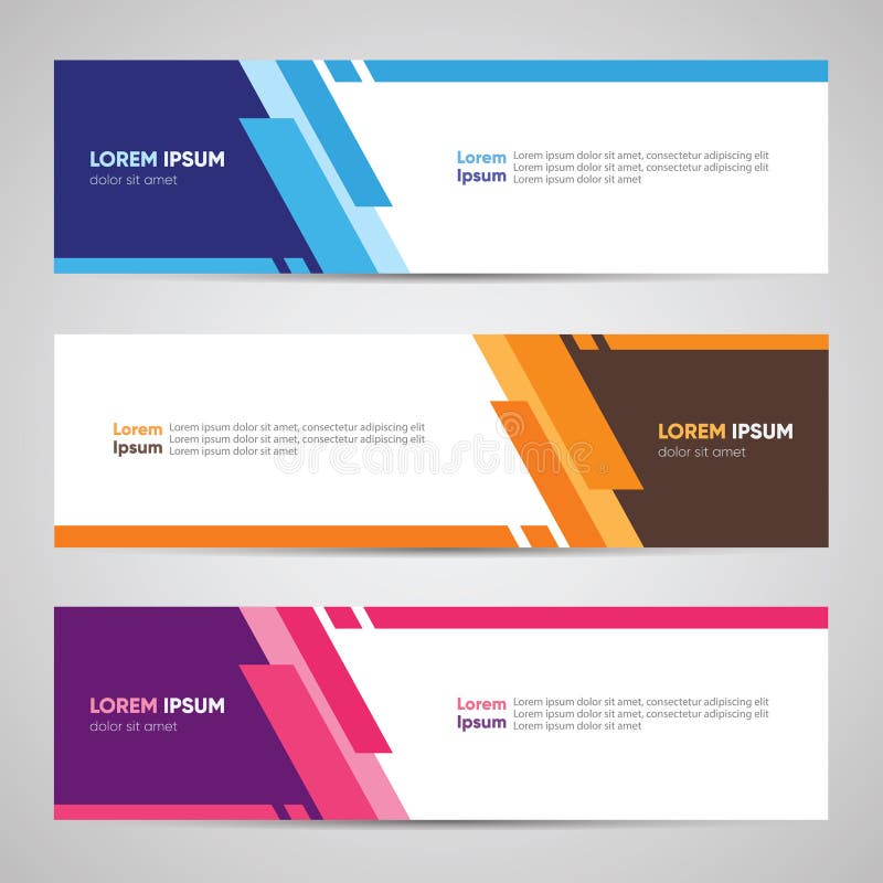 Modern Banner Design. Banner Backdrop Background Header Footer W Stock ... Modern Banner Design. Banner Backdrop Background Header Footer W Stock ...