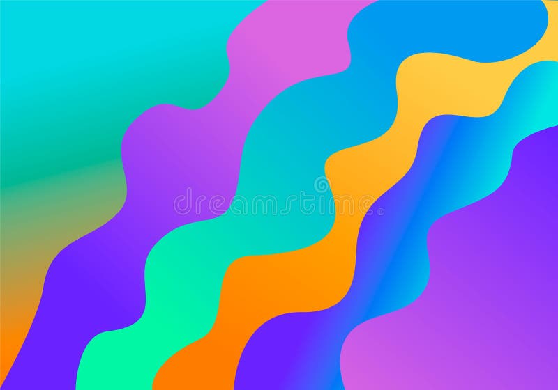 Modern Banner with a Multi-colored Pattern Stock Vector - Illustration ...