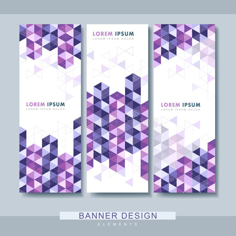 Modern Banner Set Template Design Stock Vector - Illustration of energy ...
