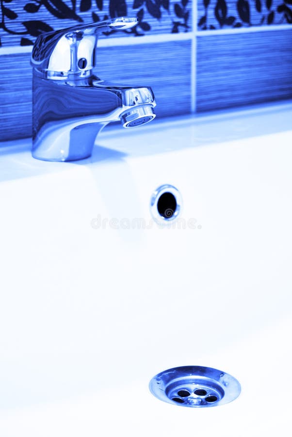Modern bathroom taps stock photo. Image of bathtubs, designer - 68904714