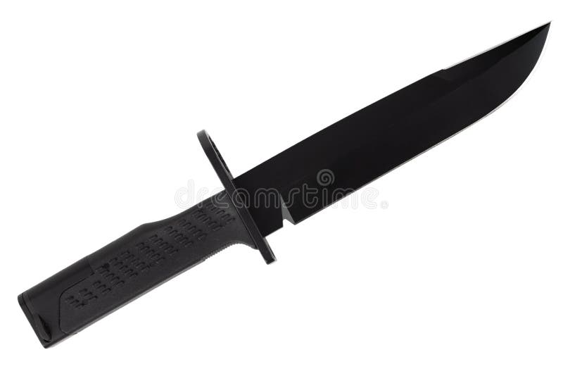 Modern Bayonet for Assault Rifle Stock Image - Image of force, deadly ...