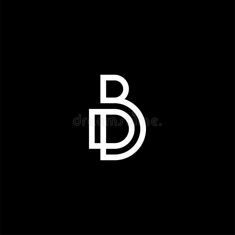 Bd Letter Logo Stock Illustrations – 2,118 Bd Letter Logo Stock ...