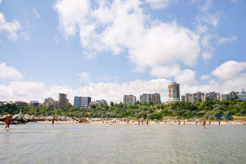 Modern Beach editorial stock photo. Image of landscape - 24592463