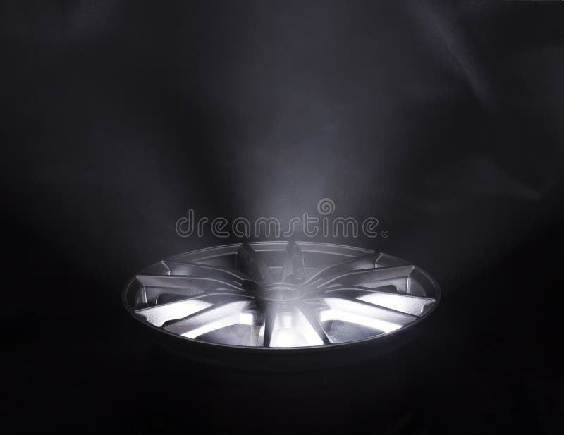 Modern Beautiful Car Alloy Wheel in the Form of Rays that is ...