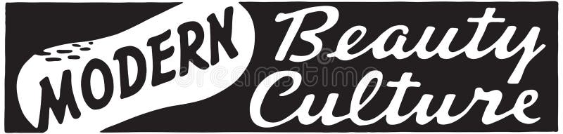 Modern Beauty Culture stock illustration. Illustration of hairdressing ...