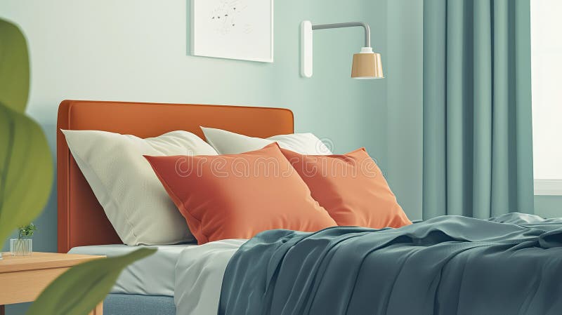Optimal Bed Setup for GERD Relief Stock Illustration - Illustration of ...