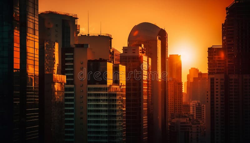 Modern Beijing Skyline Reflects Growth of Corporate Business at ...