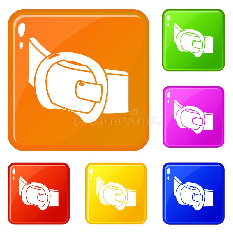 Modern Belt Production Line Isometric 3D Icon Stock Vector ...