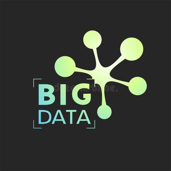 Modern big data symbol stock vector. Illustration of business - 270099736