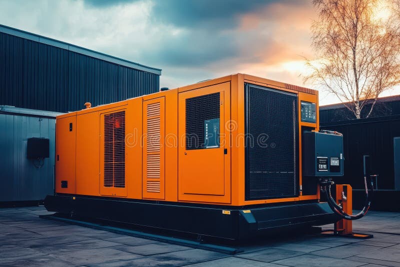 Modern Big Diesel Generator for Power, Robust Modern Diesel Generator ...