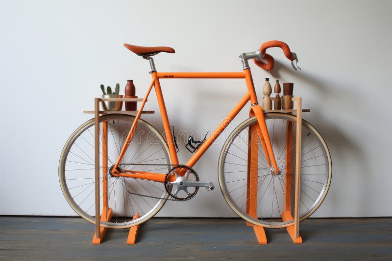 Modern Bike Rack for Space-saving Apartment Storage Solution with ...