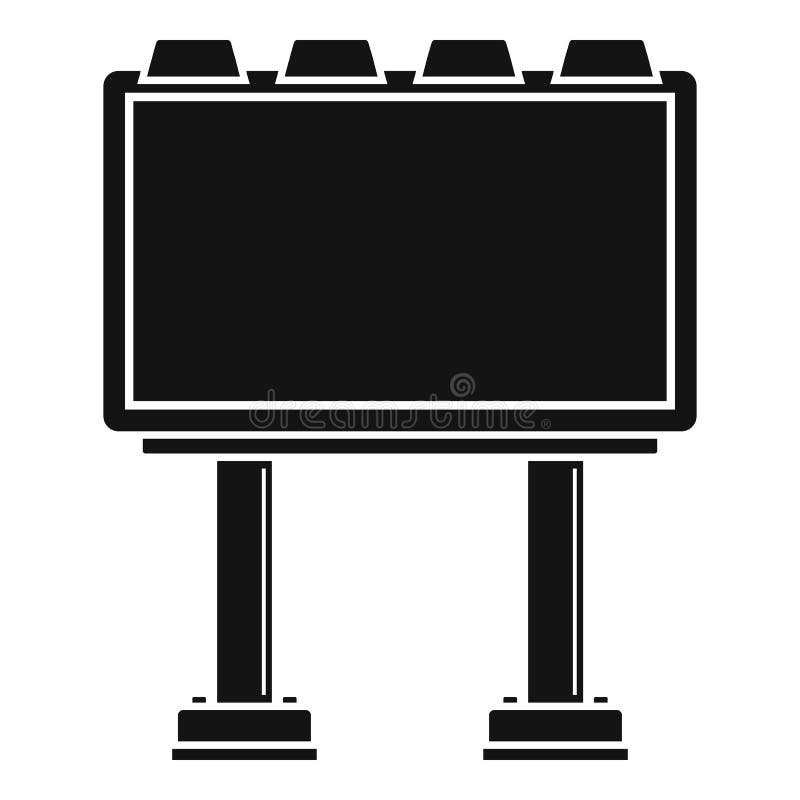 Modern Billboard Sale Poster Stock Vector - Illustration of paper, grey ...