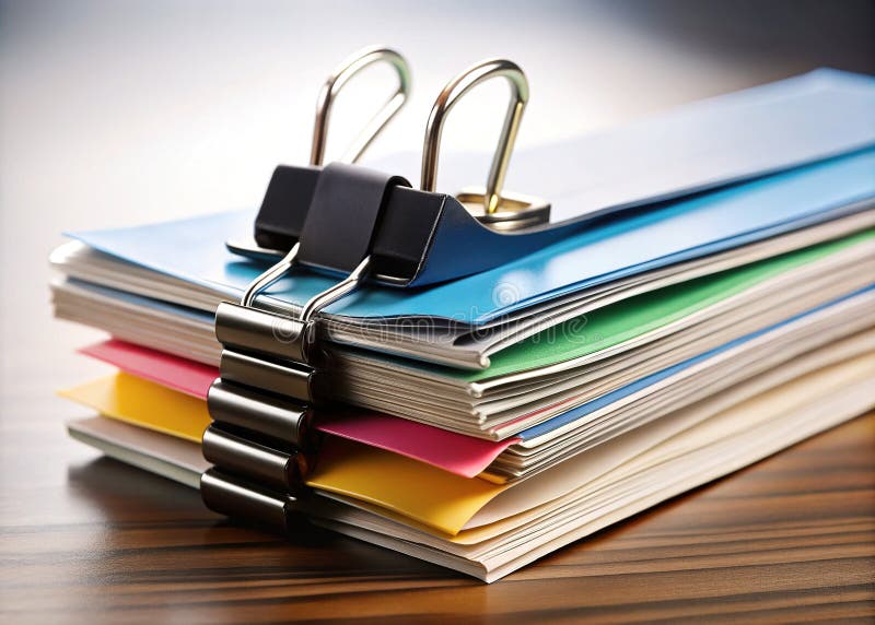 Modern Binder with Colorful Tabs Organize Your Documents Effortlessly ...