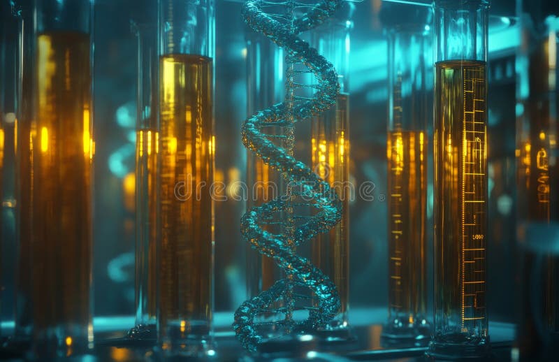 Modern Bio Research Involves Studying the DNA Helix and Genetic ...