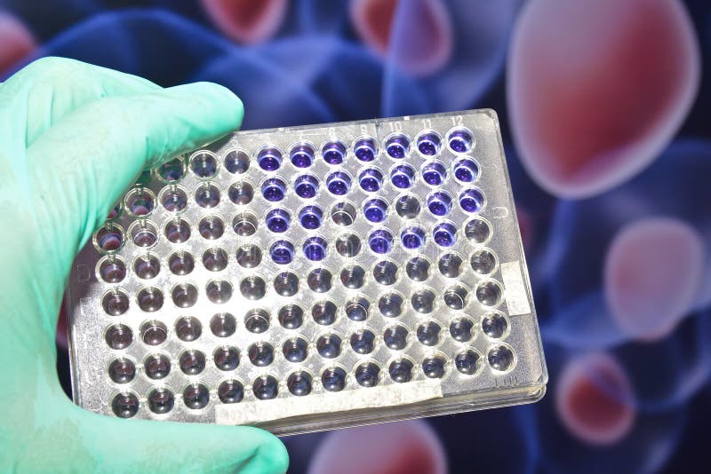 Modern biology. stock photo. Image of experiment, molecule - 94186770