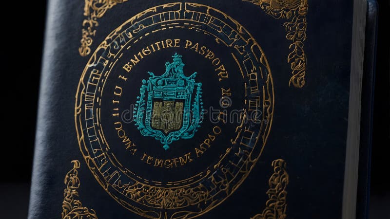 Modern Biometric Passport with Embedded Digital Chip and Security ...