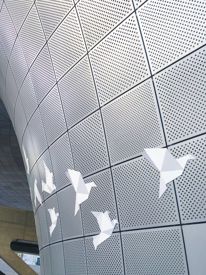 Modern birds editorial stock photo. Image of modern, city - 85959468