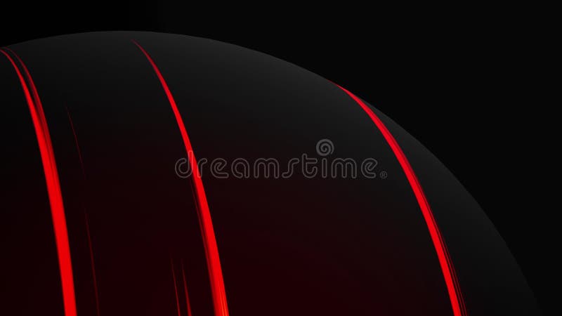 3d Rendering of a Sphere with Fire Veins Appearing Stock Video - Video ...