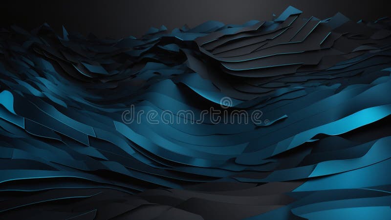 Modern Black Blue Abstract Background Minimal Stock Photo - Image of ...