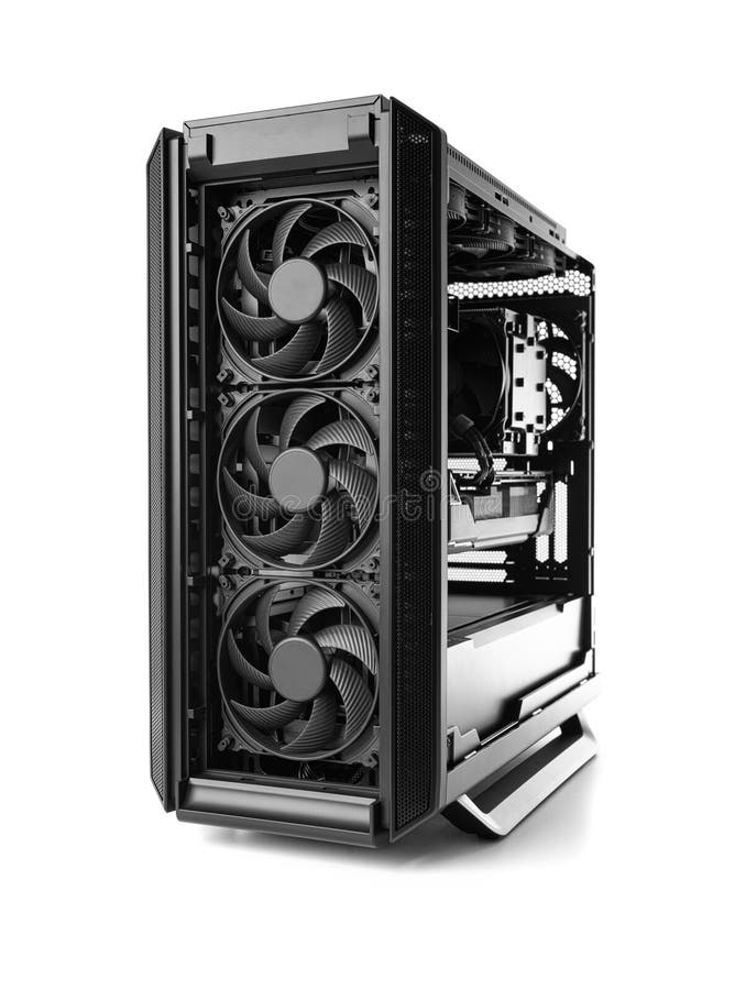 Computer system unit stock photo. Image of vertical, case - 39531124