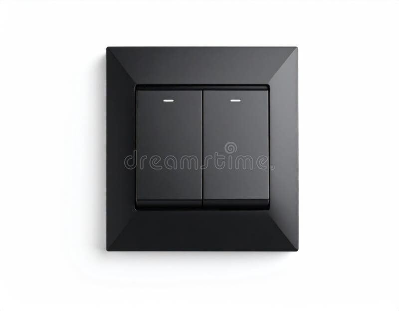 Sleek Black Dual Light Switch Stock Illustrations – 4 Sleek Black Dual ...