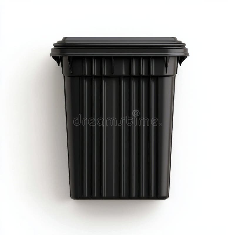 Modern Black Plastic Storage Container - High-Quality Commercial Grade ...