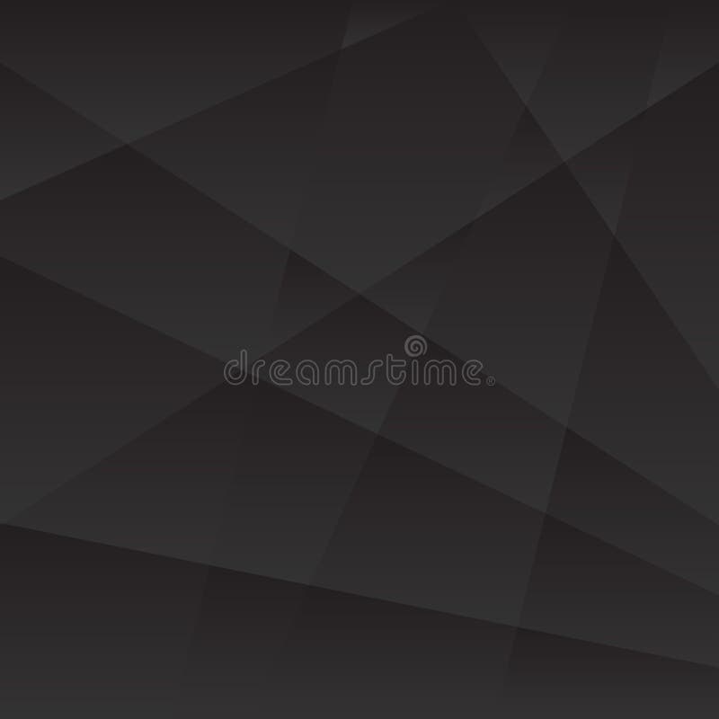 Modern Black Polygon Charcoal Abstract Background with Crumpled Paper ...