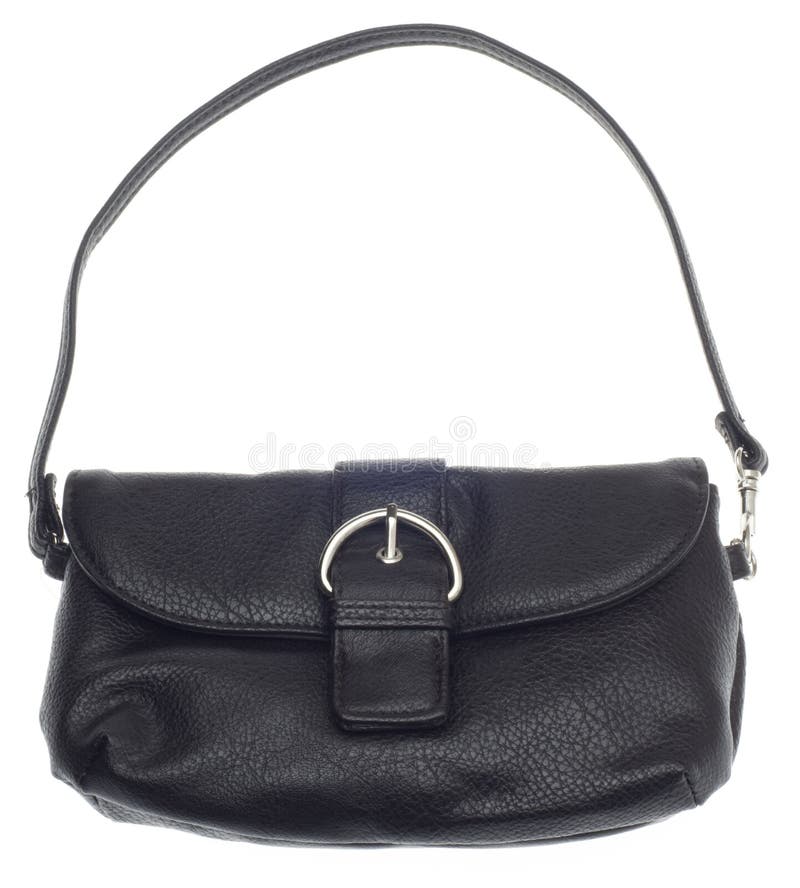 Modern Black Purse stock photo. Image of fashion, black - 20297674
