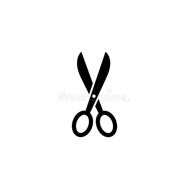 Modern Black Scissors Vector Icon for Versatile Use Stock Vector ...