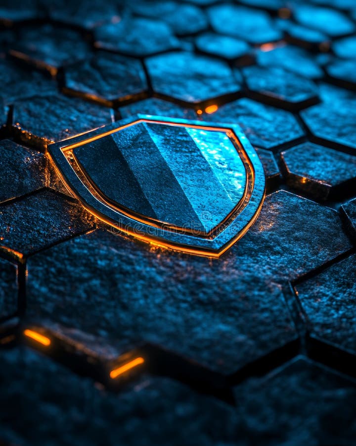 Shield Emblem Blue Accent Stock Photos - Free & Royalty-Free Stock ...